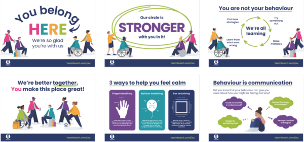 Student and staff posters - Team Teach
