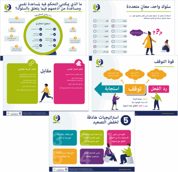 Free staff and student support posters - Team Teach